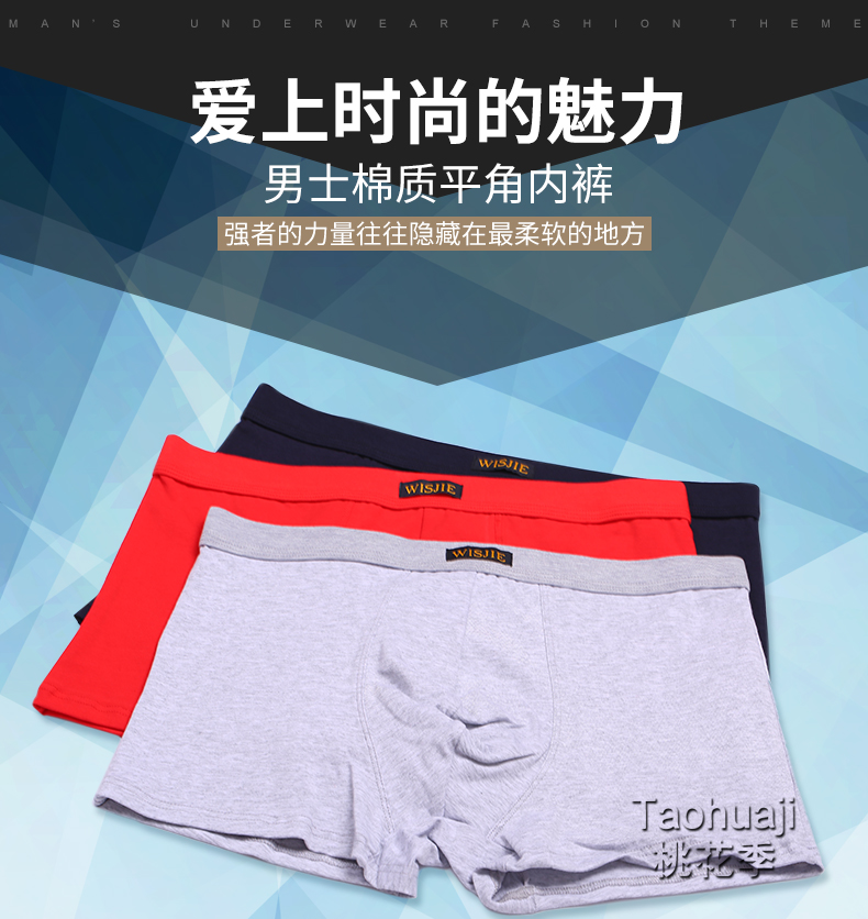 360247 男士平角内裤
